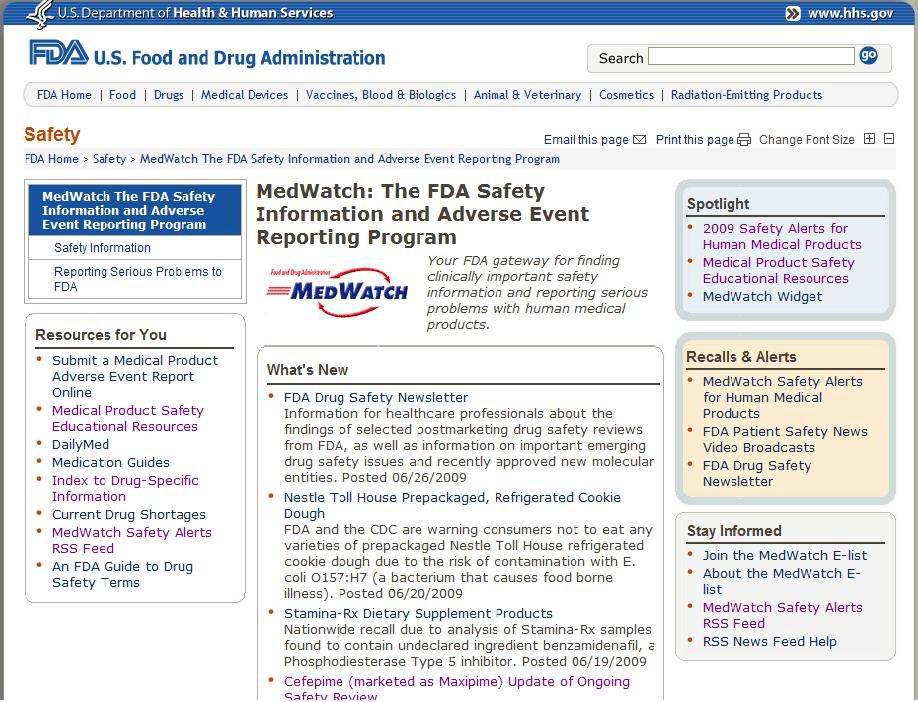 [보고서]의약품 안전성 정보 홈페이지 구축 연구