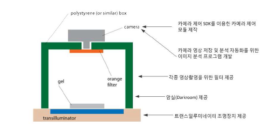 [보고서]Gel-LitTM(Gel Document System) 기기 및 통합 영상처리 솔루션 개발