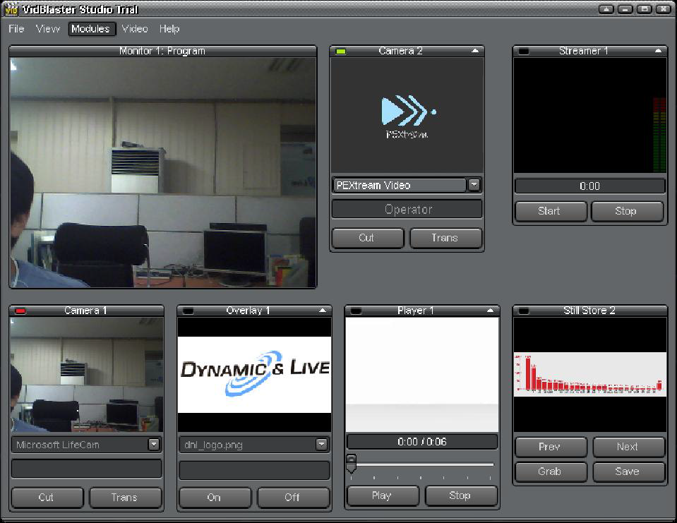 [보고서]가상 장치 출력방식의 소프트웨어 영상 믹서