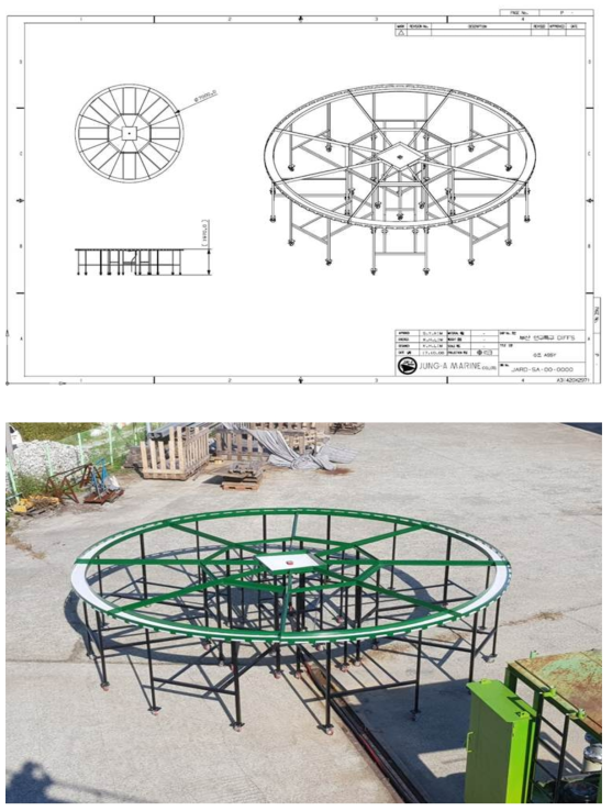 [보고서]Helideck 상부의 신속화재 진압을 위한 Aluminium Decking 적용 Pop-Up Nozzle 및 DIFF ...
