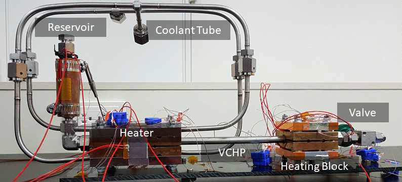 [보고서]VLS 기법을 이용한 심우주 시스템 방열용 가변열전도 히트파이프(VCHP) 특성연구
