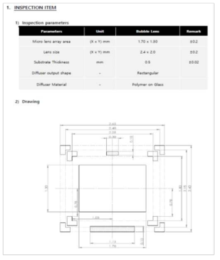 [보고서]3D 이미지 카메라용 2W급 적외선 VCSEL 광원 개발