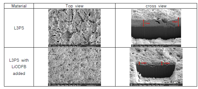 [보고서]전고체전지용 다중접합 기반 양대면 안정성 고체전해질 개발